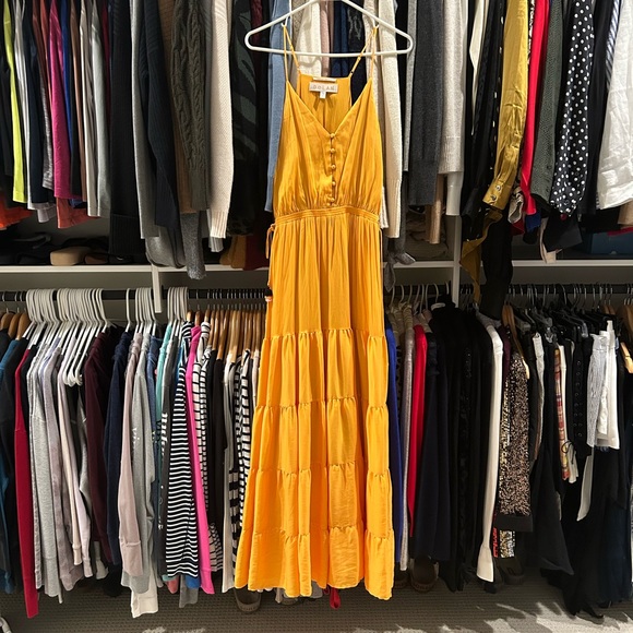 dolan | Dresses | Dolan Yellow Maxi Dress | Poshmark